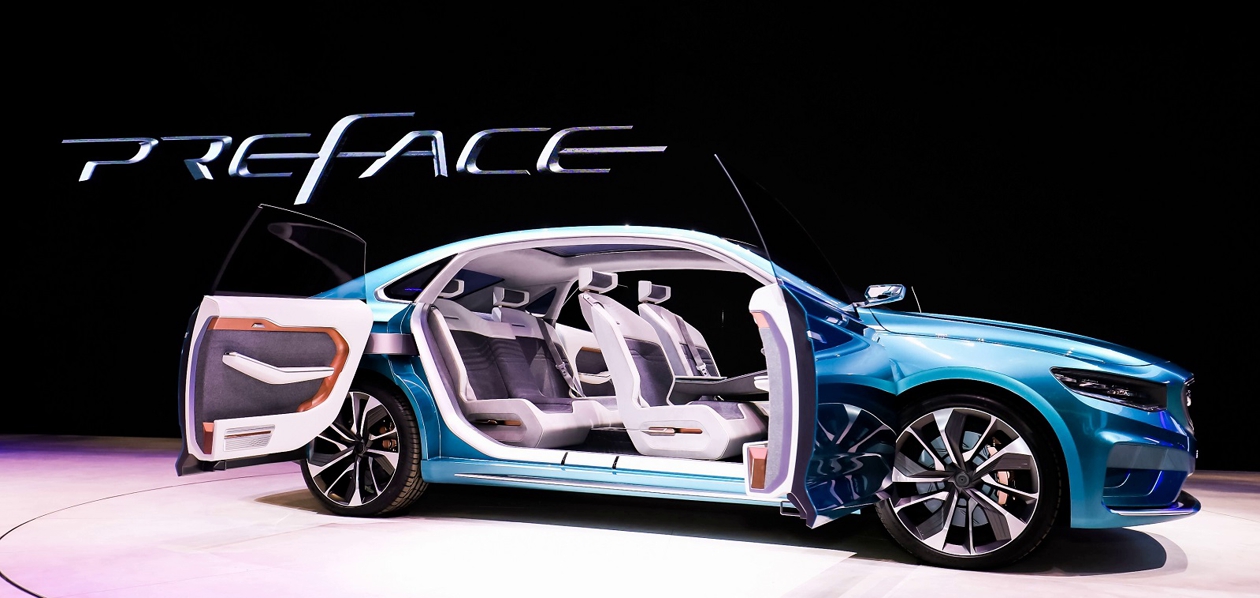 Geely представила электрический концепт Preface - Журнал Движок.