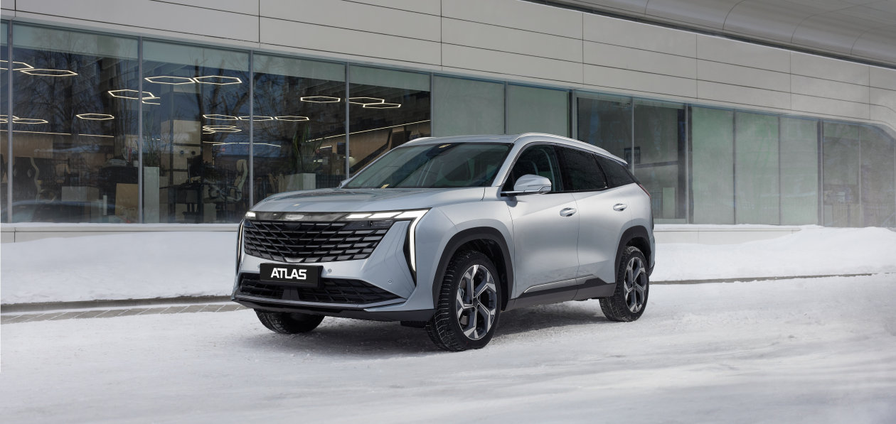 В России представили Geely Atlas нового поколения - Журнал Движок.